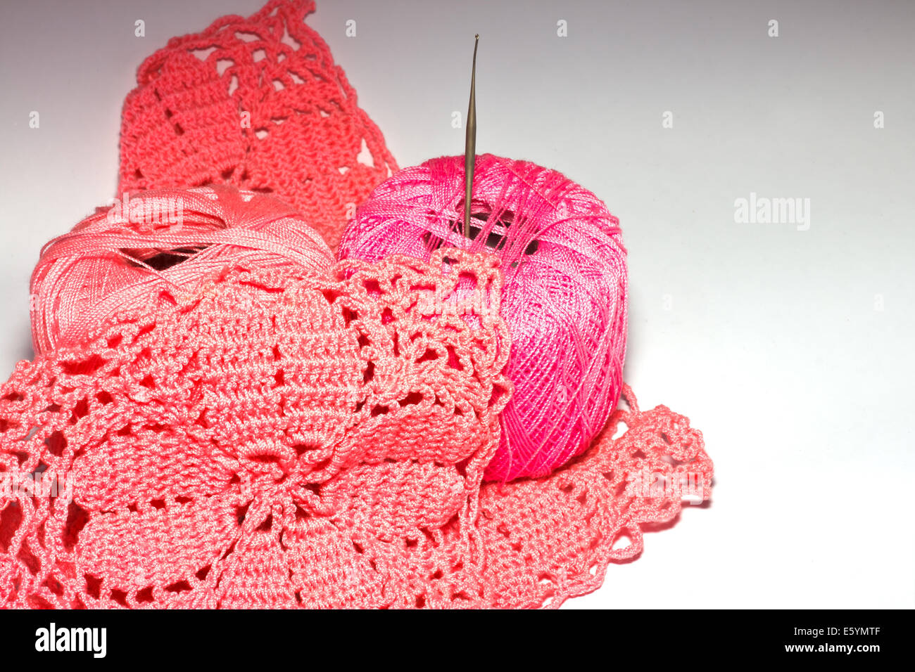 silk for knit work Stock Photo - Alamy