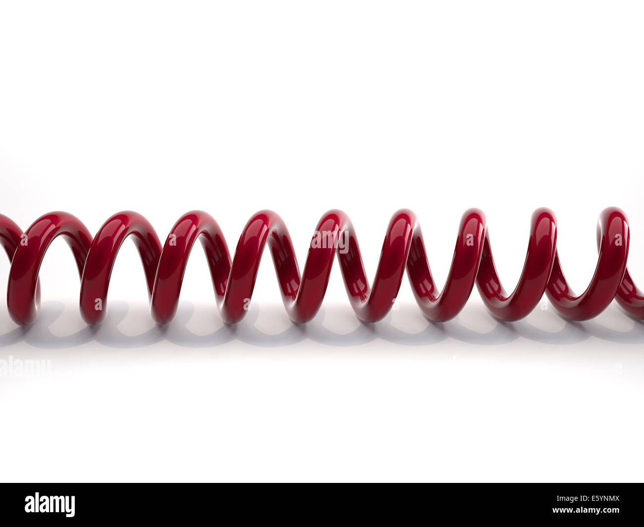 Red and white cord hi-res stock photography and images - Alamy