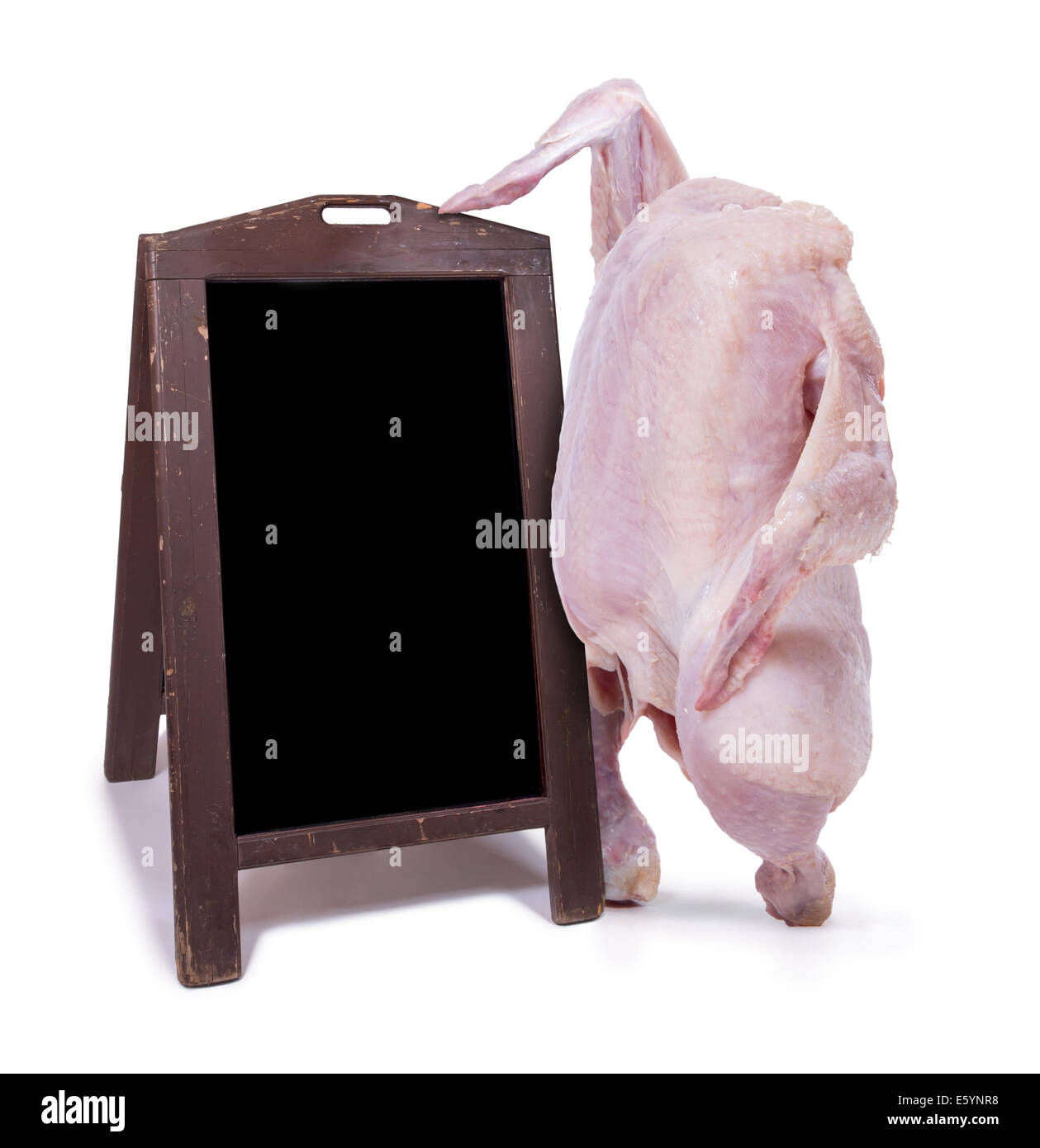 Food menu blackboard Cut Out Stock Images & Pictures - Alamy