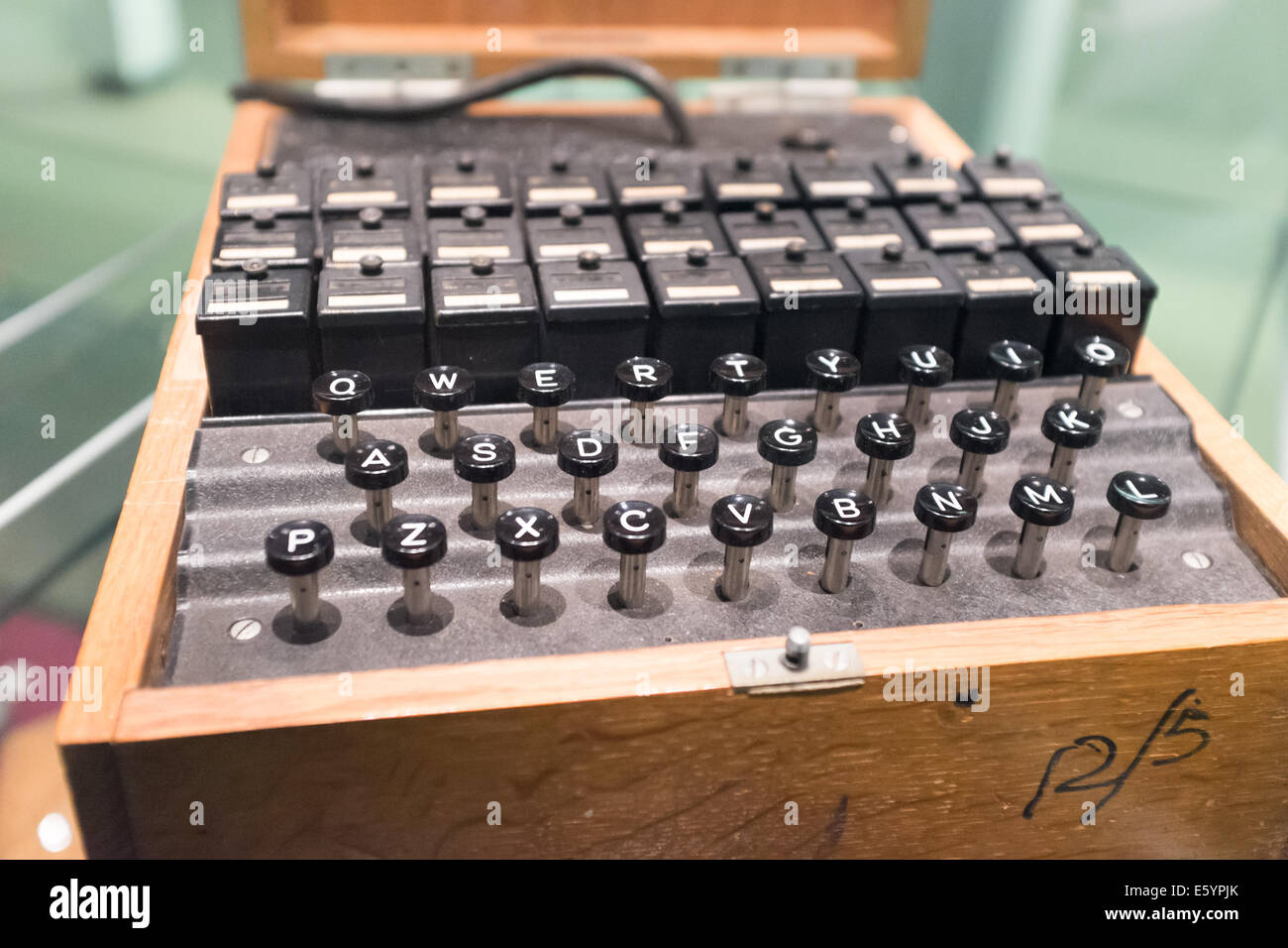 German enigma cipher machine from World War I Stock Photo - Alamy