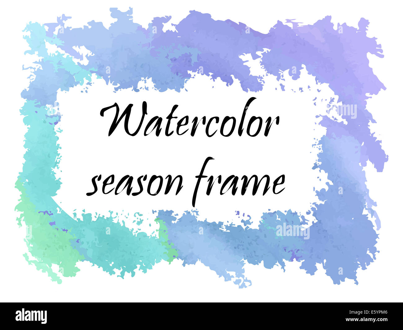 Winter frame Cut Out Stock Images & Pictures - Alamy