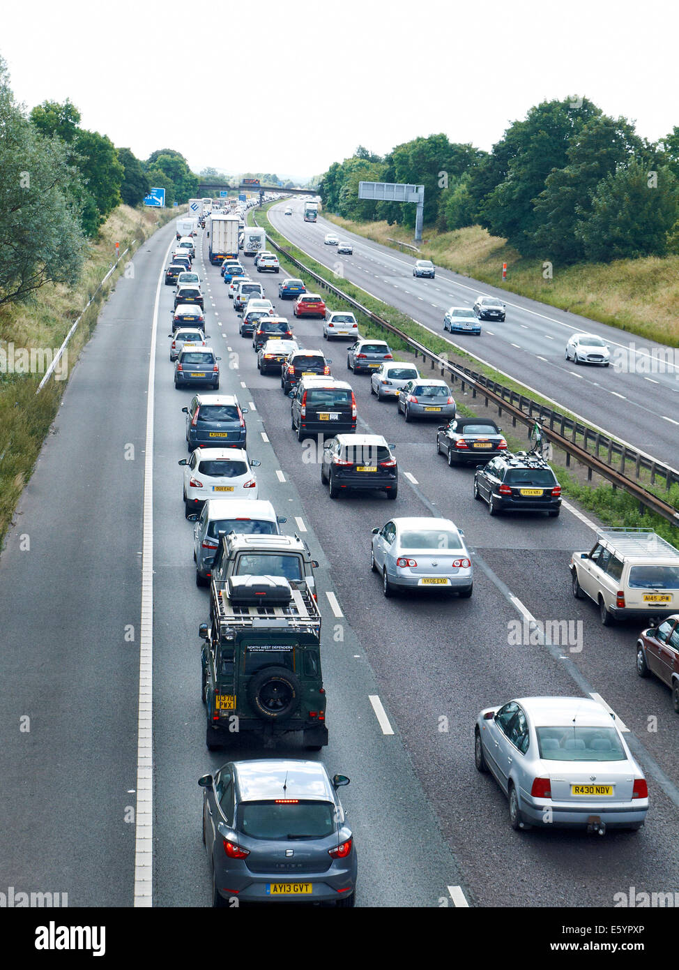 M6 junction 17 sandbach cheshire hi-res stock photography and images ...