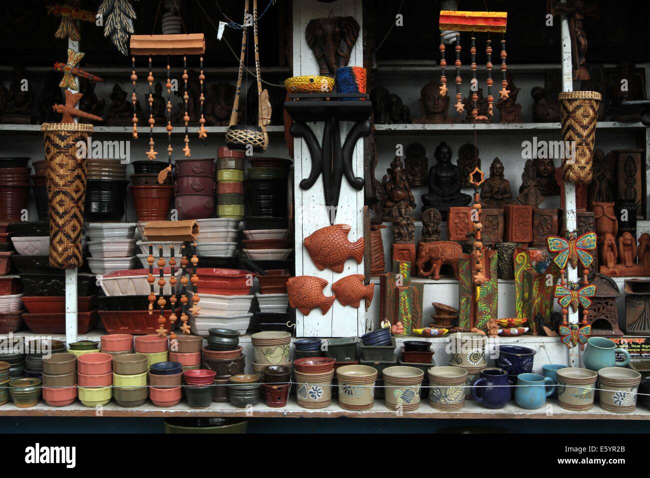 Colorful potteries hi-res stock photography and images - Alamy