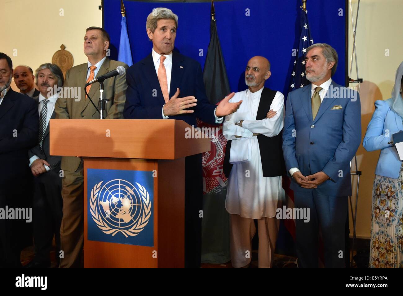 John Kerry And Ashraf Ghani High Resolution Stock Photography and ...