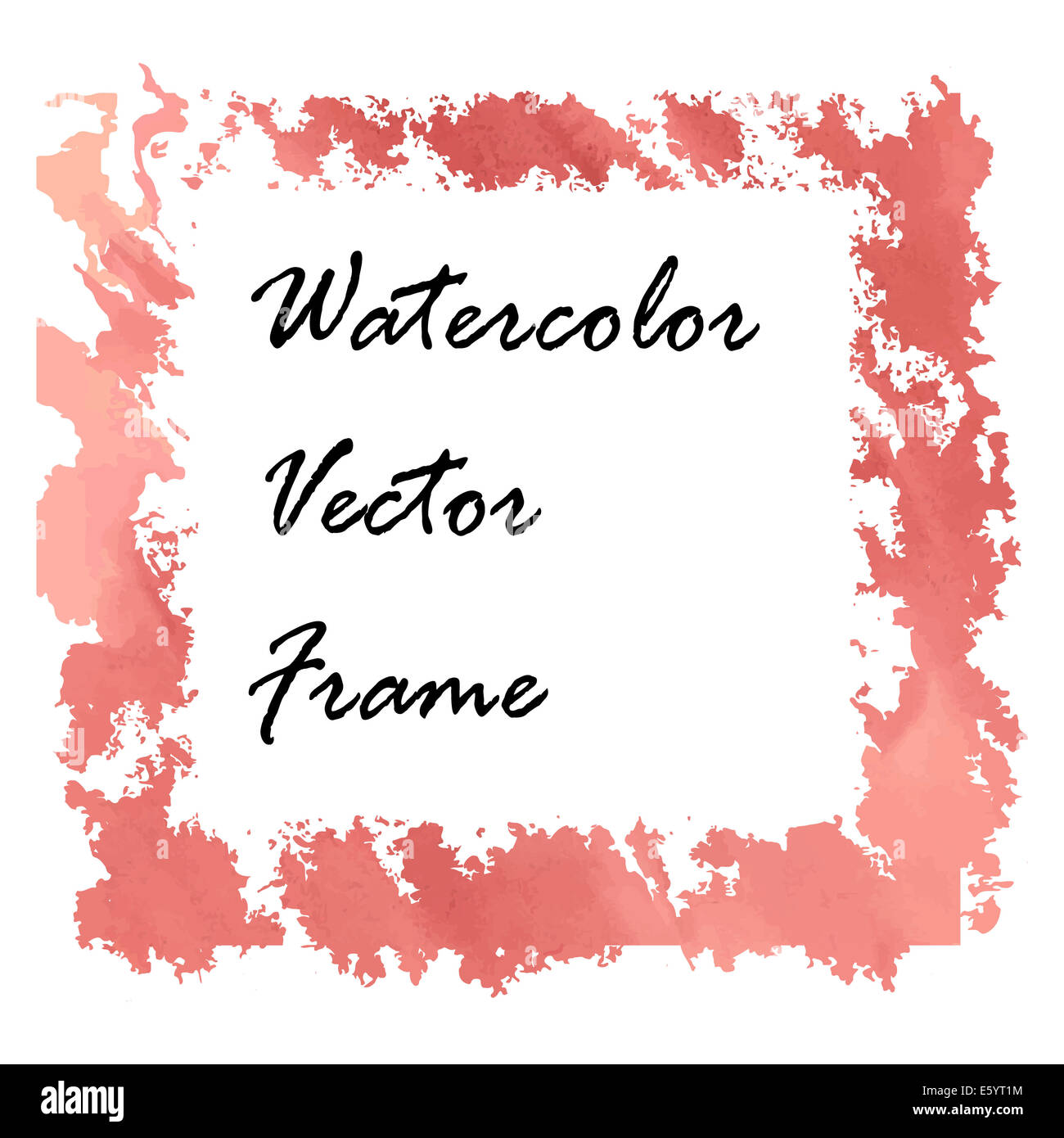 Watercolor frame hi-res stock photography and images - Alamy