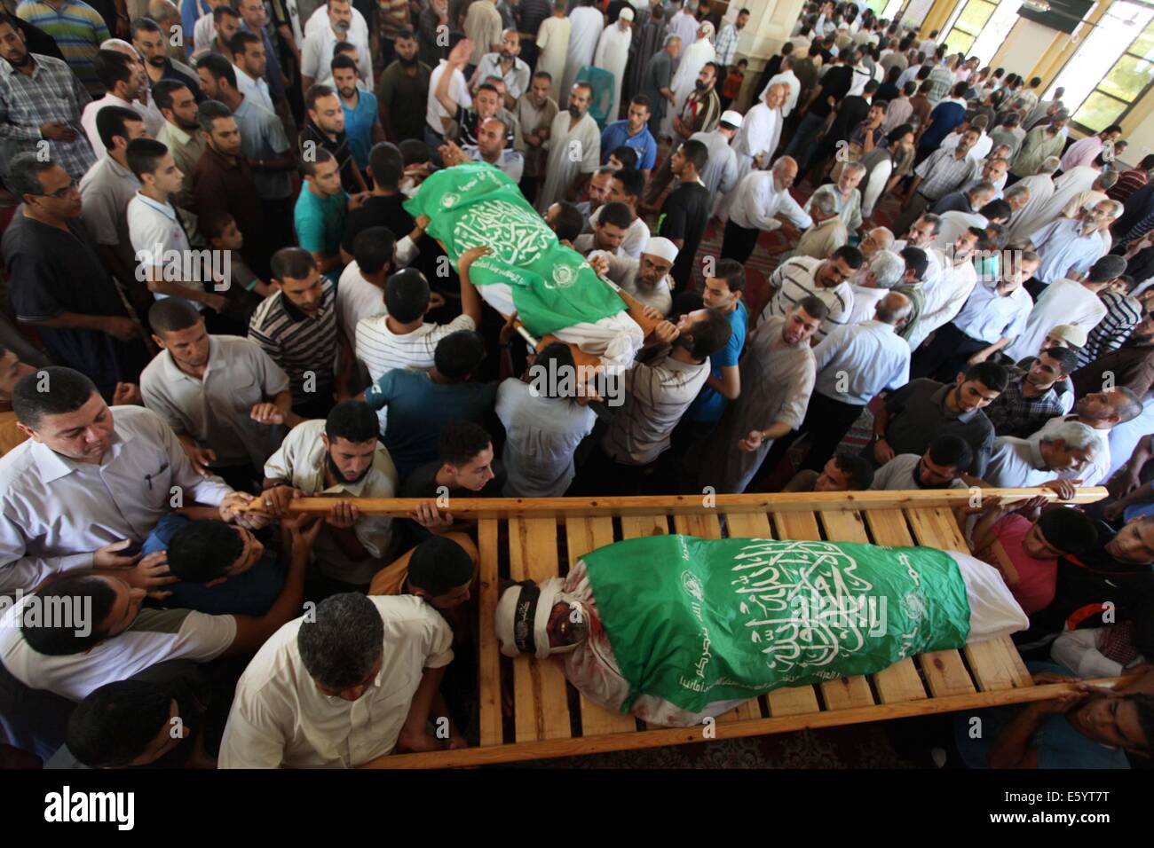 Nuseirat, Gaza Strip, Palestinian Territory. 9th Aug, 2014 ...