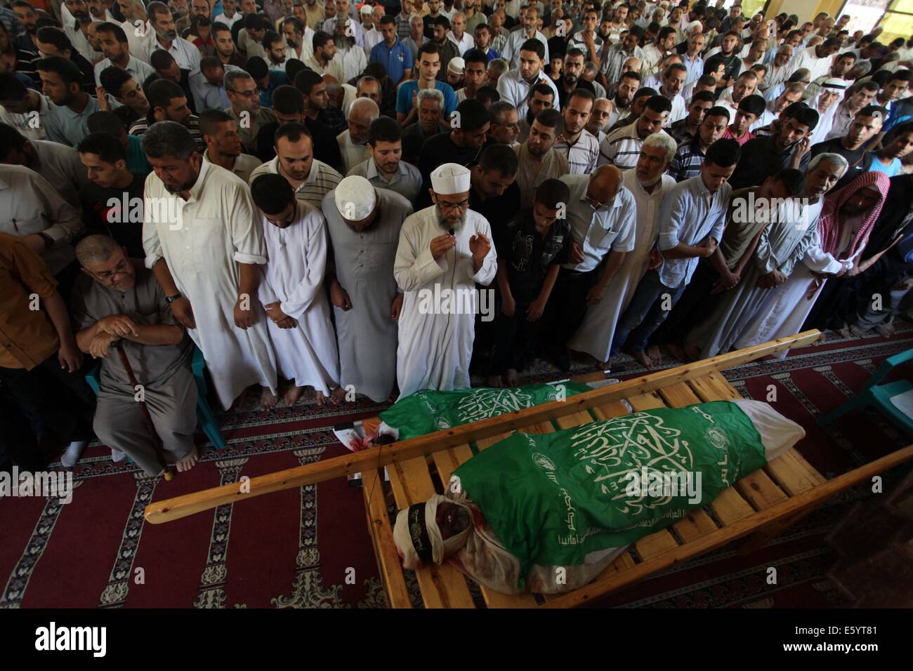 Nuseirat, Gaza Strip, Palestinian Territory. 9th Aug, 2014 ...
