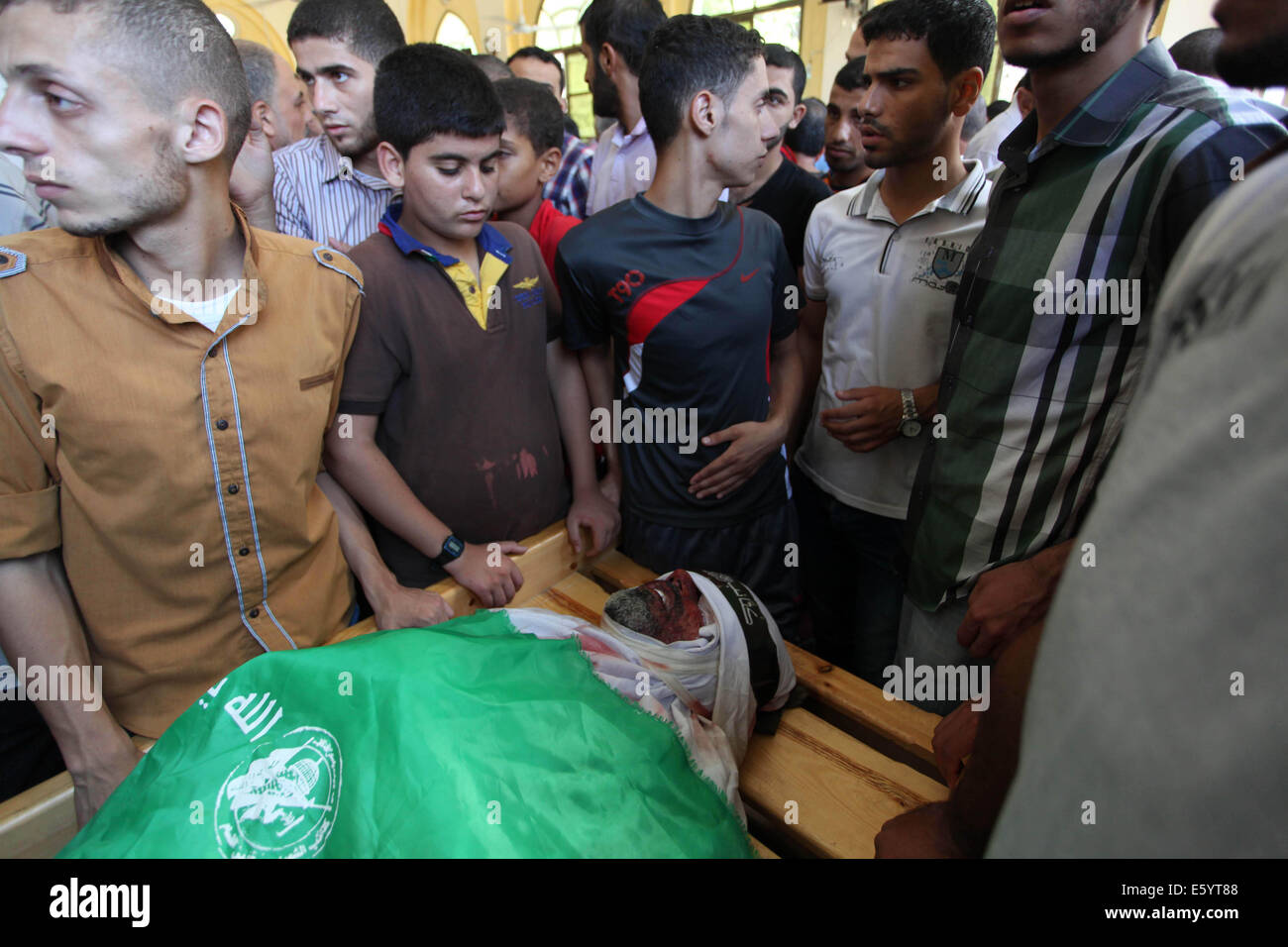 Nuseirat, Gaza Strip, Palestinian Territory. 9th Aug, 2014 ...