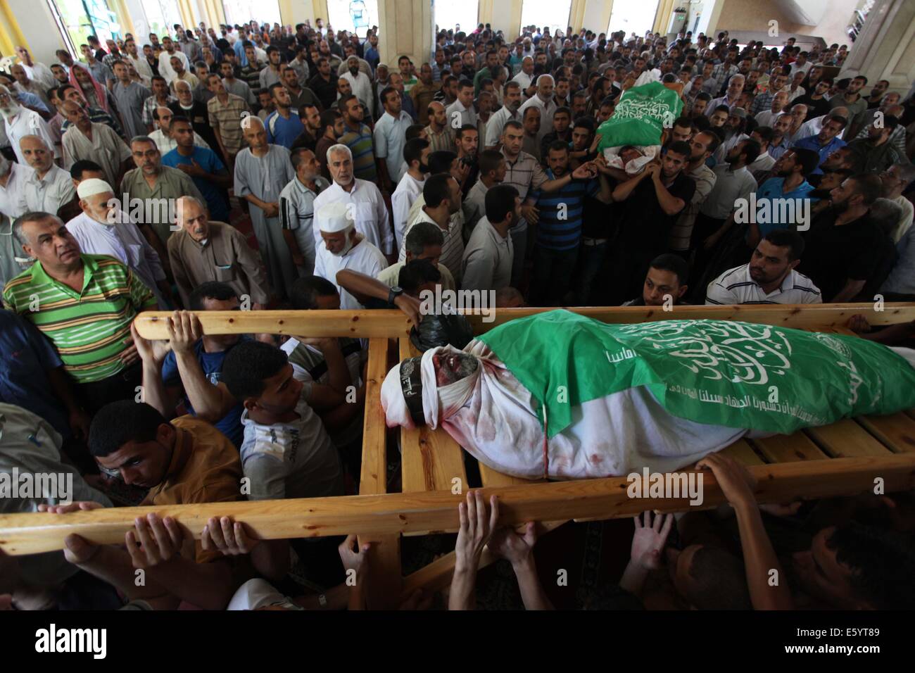 Nuseirat, Gaza Strip, Palestinian Territory. 9th Aug, 2014 ...