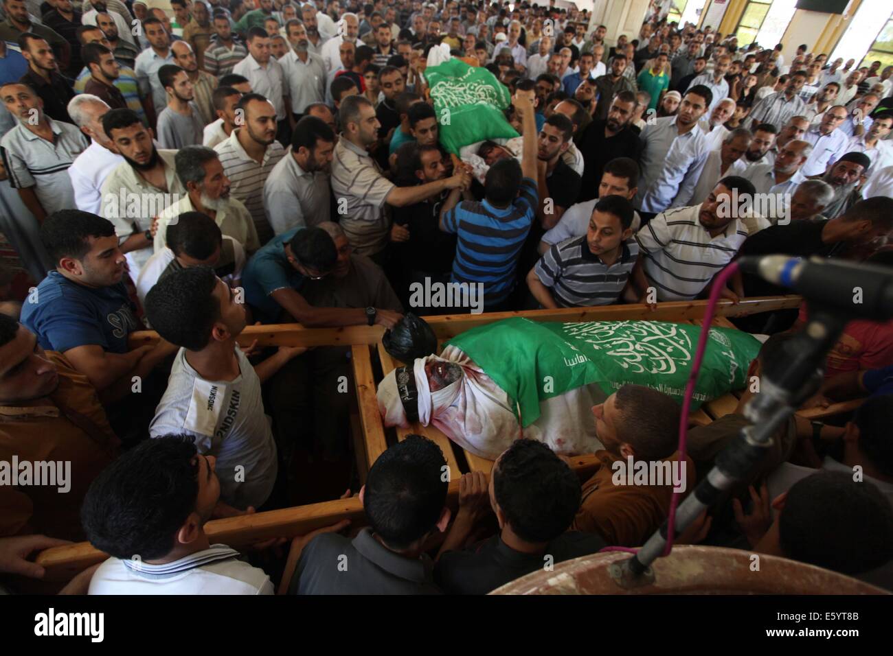 Nuseirat, Gaza Strip, Palestinian Territory. 9th Aug, 2014 ...