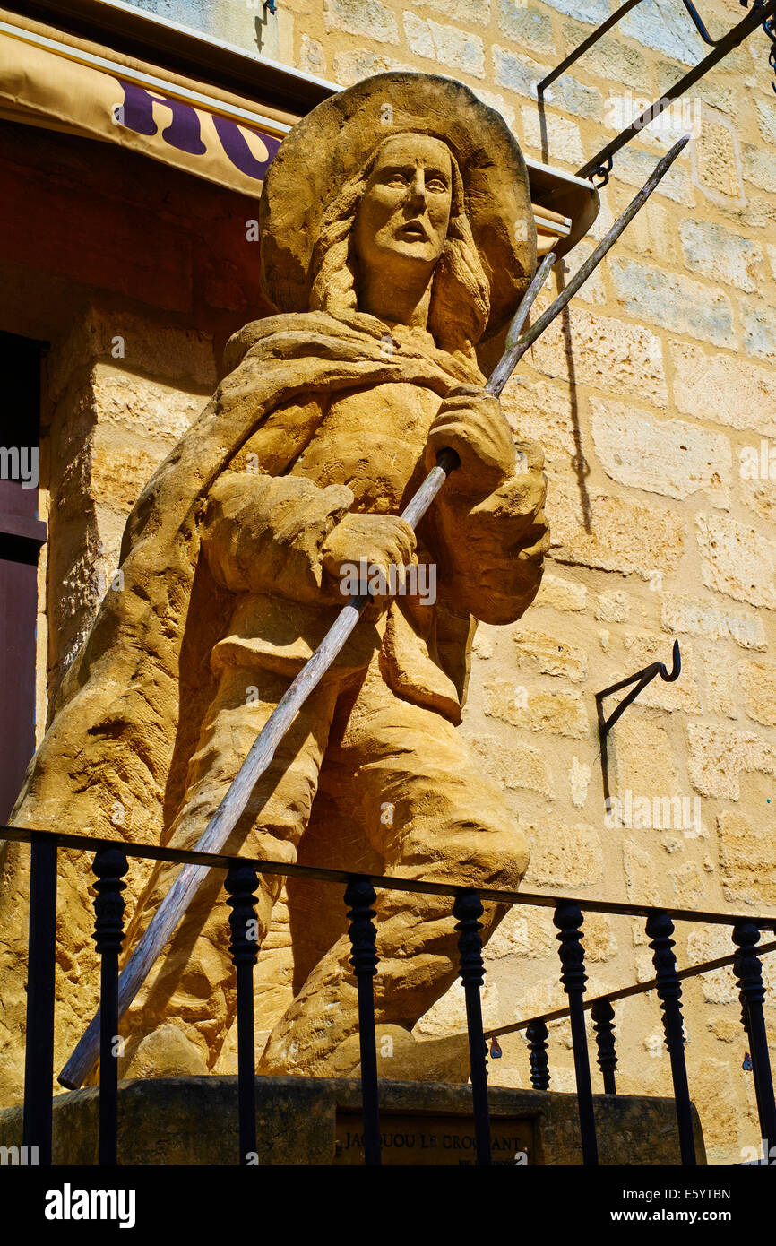 Jacquou le croquant statue hi-res stock photography and images - Alamy