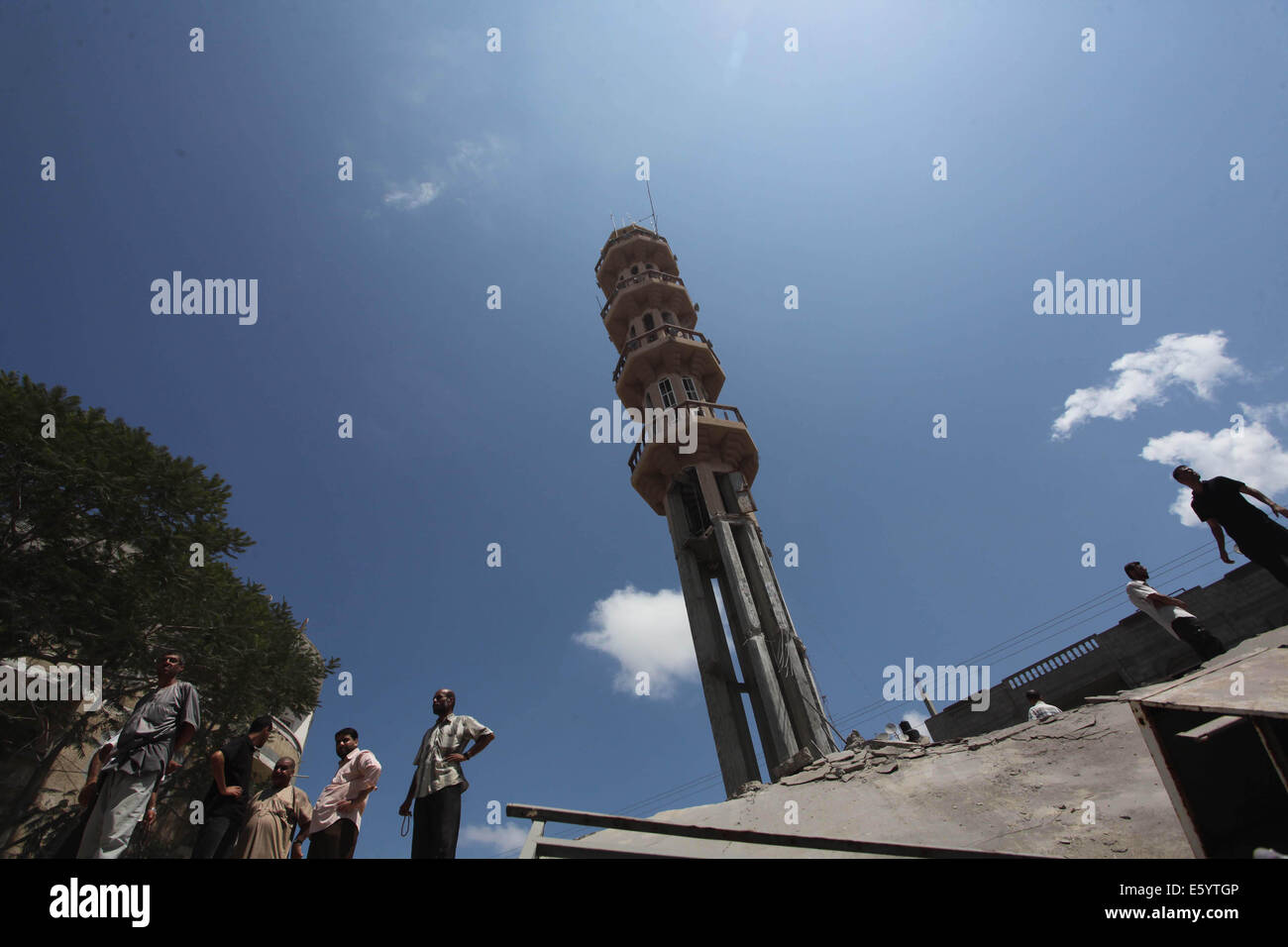 Nuseirat, Gaza Strip, Palestinian Territory. 9th Aug, 2014 ...