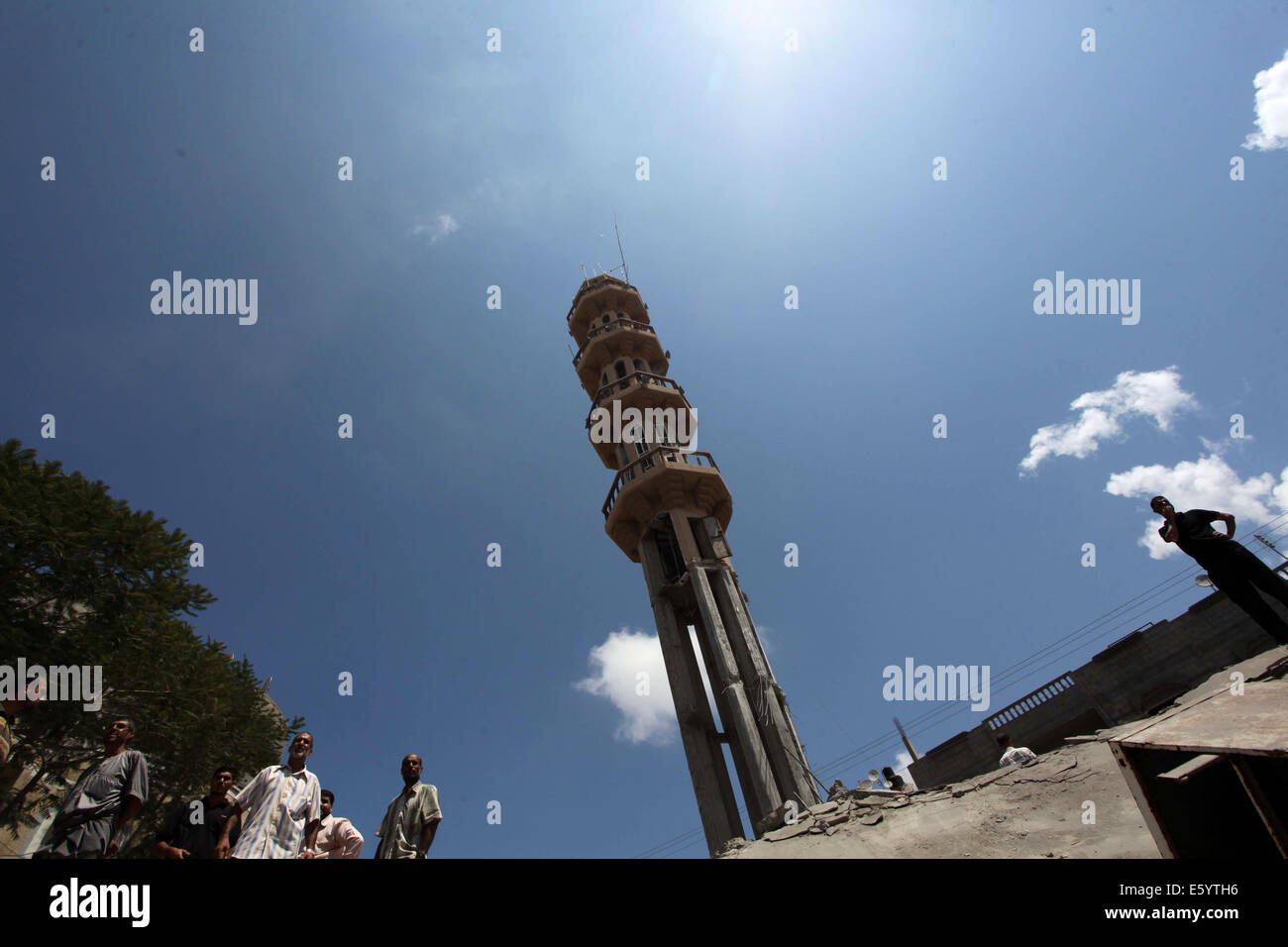 Nuseirat, Gaza Strip, Palestinian Territory. 9th Aug, 2014 ...