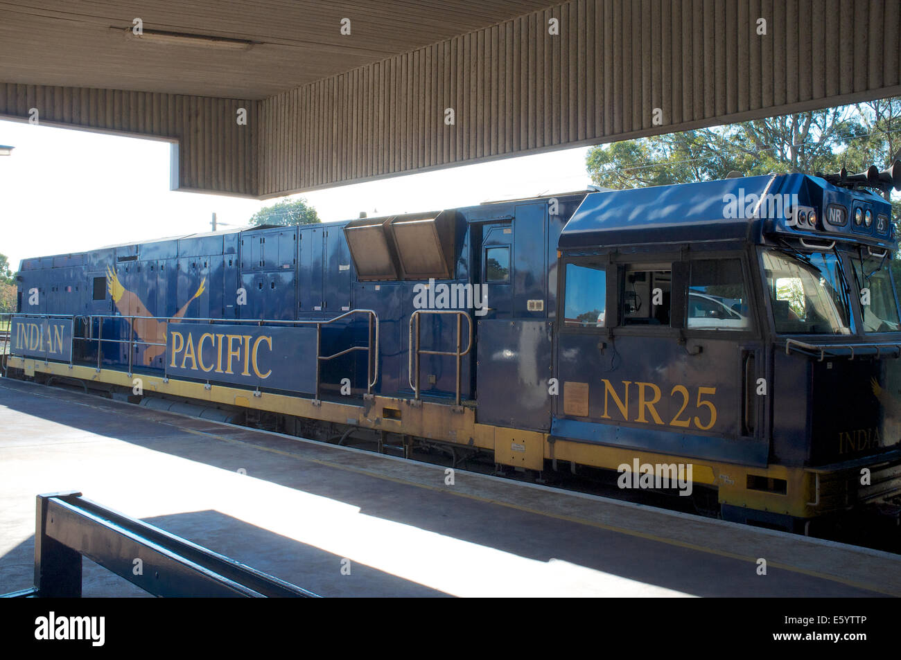 Indian pacific train australia hi-res stock photography and images - Alamy