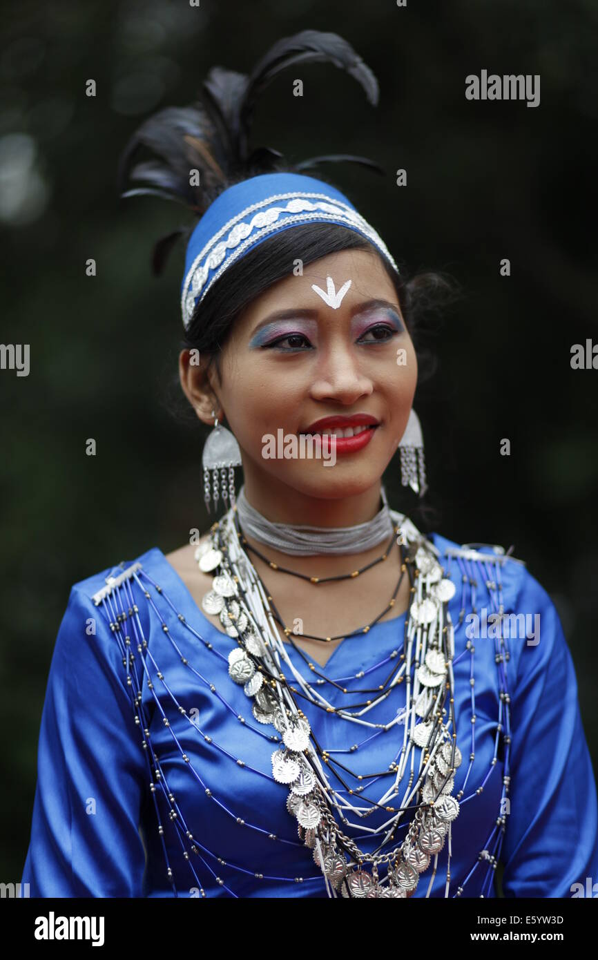 Dhaka, Bangladesh. 9th Aug, 2014. Portrait of Indigenous People in ...