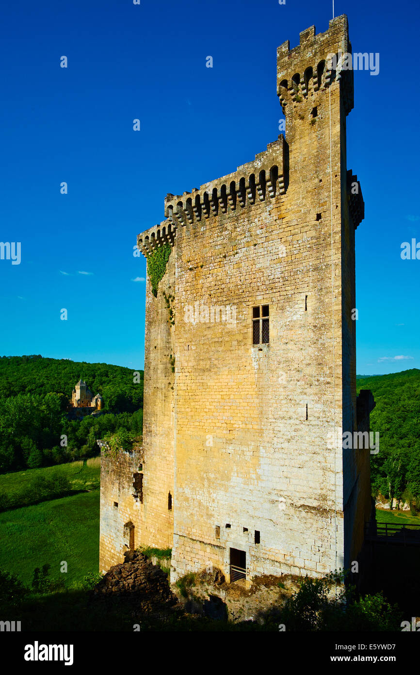 France, Aquitaine, Dordogne, Perigord Noir, Beune valley, Commarque ...