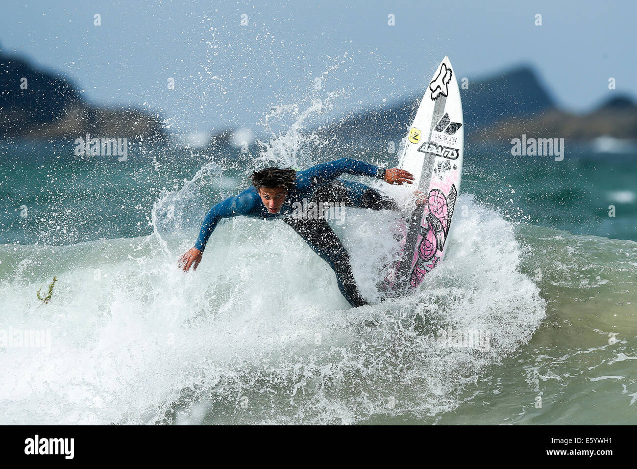 Newquay boardmasters festival hi-res stock photography and images - Alamy