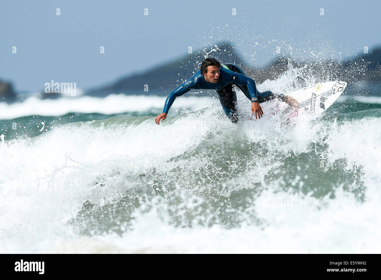 Boardmasters and fistral beach hi-res stock photography and images - Alamy