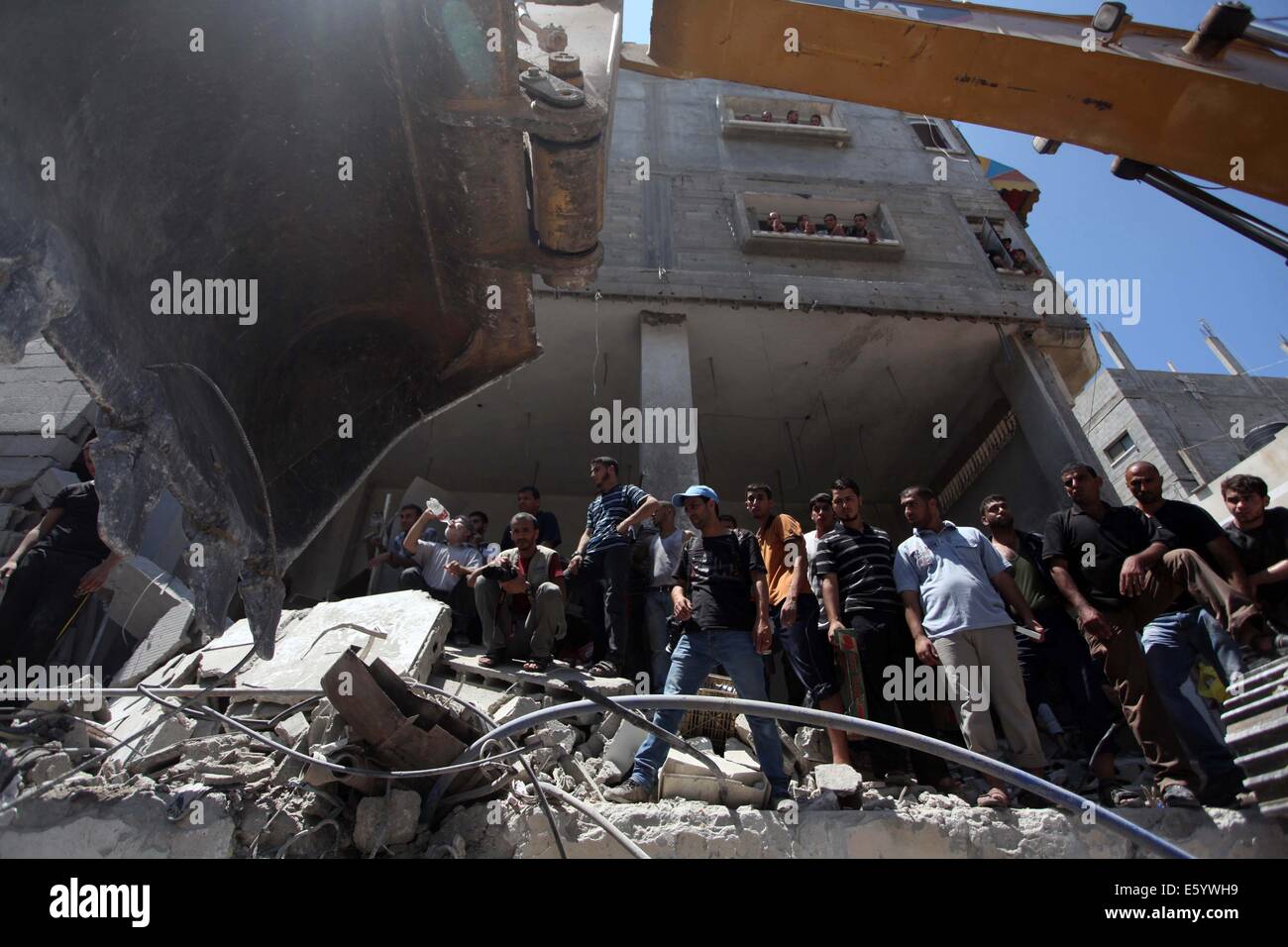 Nuseirat, Gaza Strip, Palestinian Territory. 9th Aug, 2014 ...