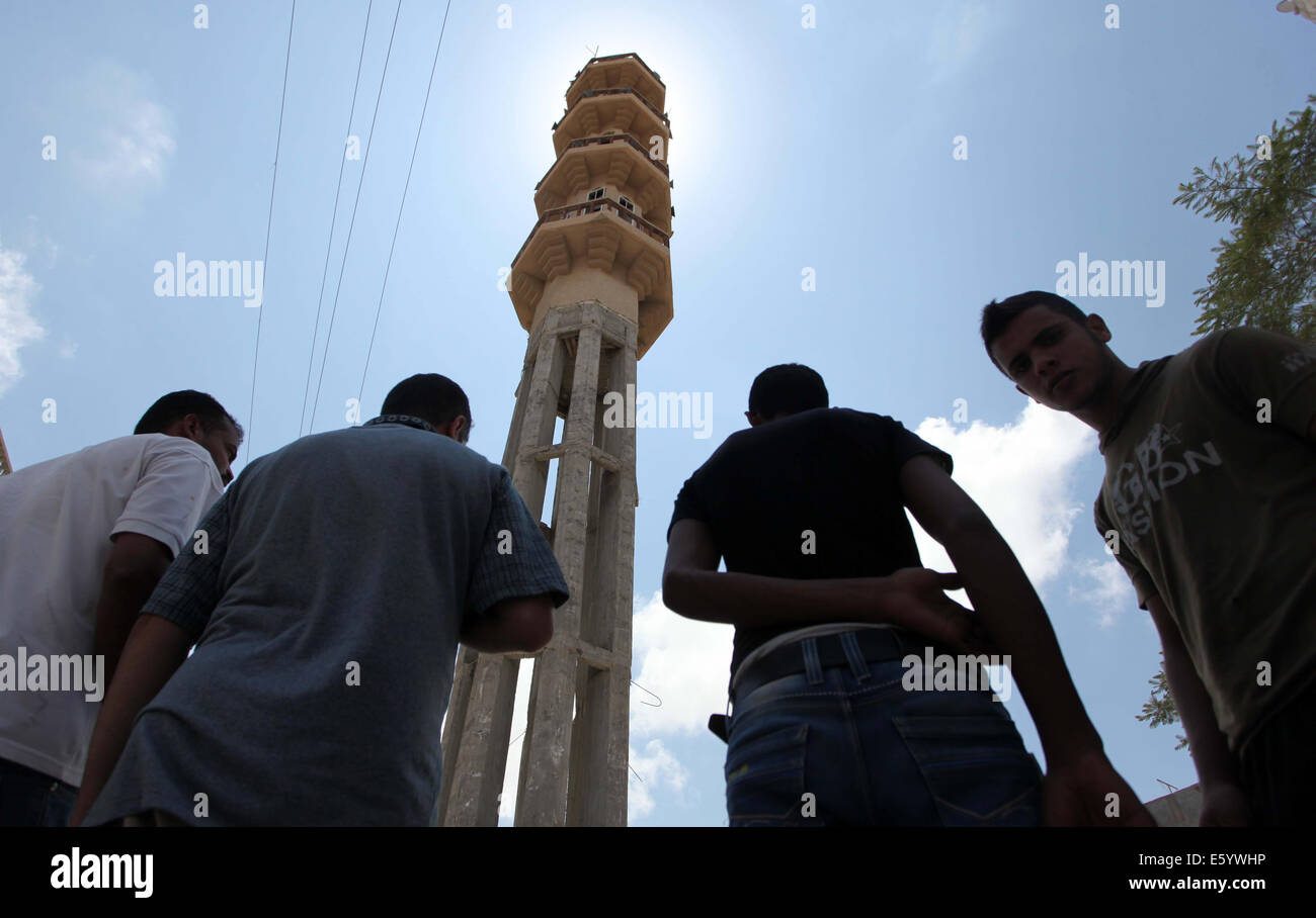 Nuseirat, Gaza Strip, Palestinian Territory. 9th Aug, 2014 ...