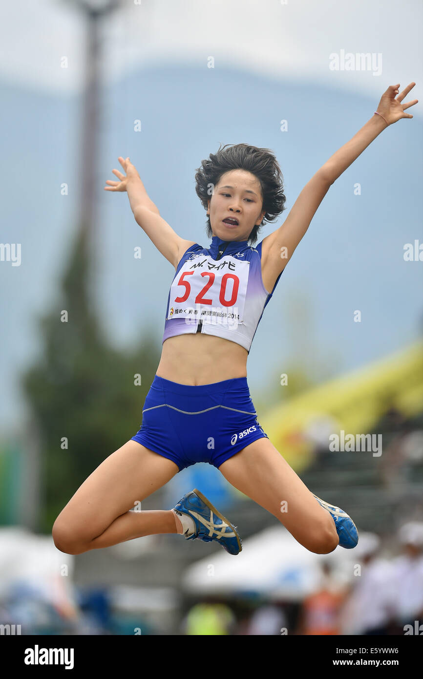 (Yamanashigakuin Fuzoku), AUGUST 2, 2014 - Athletics : 2014 All-Japan ...