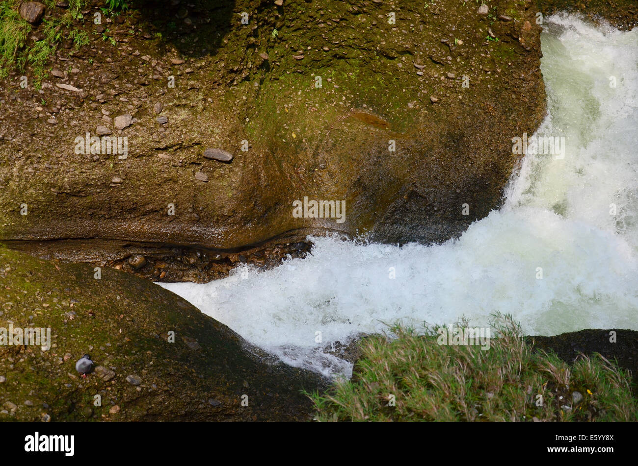 Hell's Falls or Devil waterfall at Pokhara in Annapurna Valley Nepal ...
