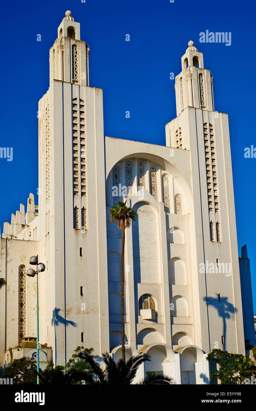 Morocco casablanca sacre coeur cathedral hi-res stock photography and ...