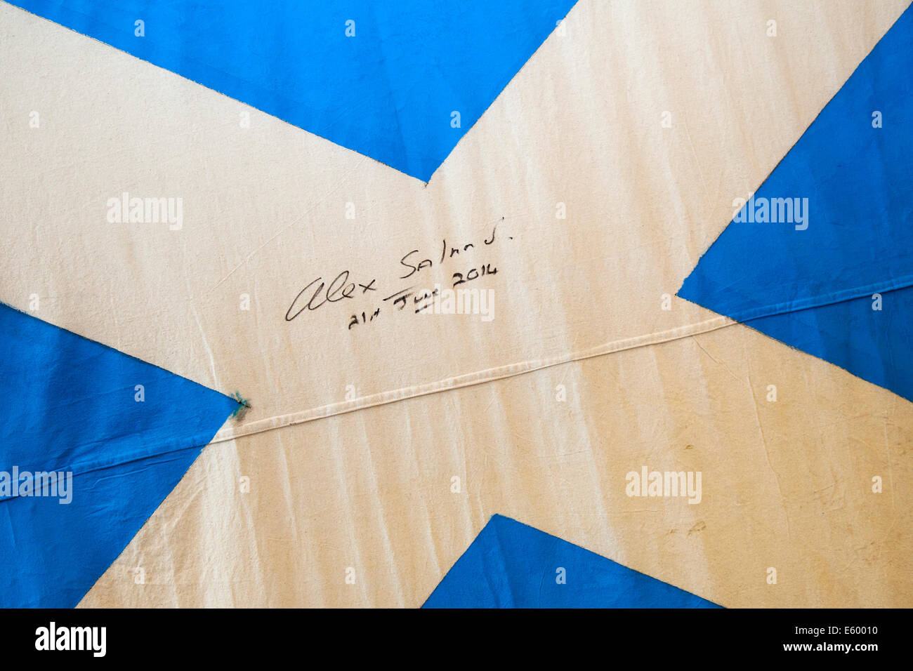 Inverness, Scotland, August, 2014. Countdown to Independence Vote ...