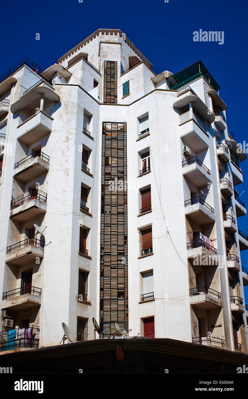Morocco, Casablanca, Assayag building, 1932, Marius Boyer architect ...