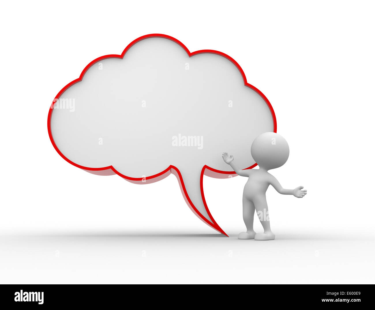 Man explain Cut Out Stock Images & Pictures - Alamy