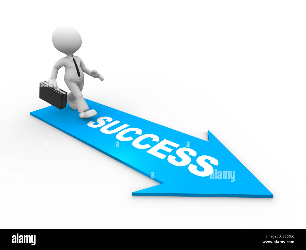 3d people man directional sign hi-res stock photography and images - Alamy