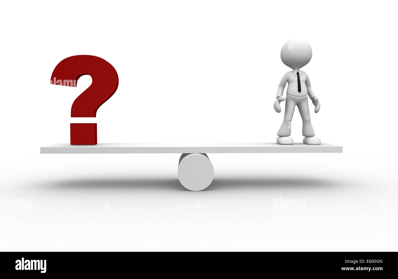 Question mark guy hi-res stock photography and images - Alamy