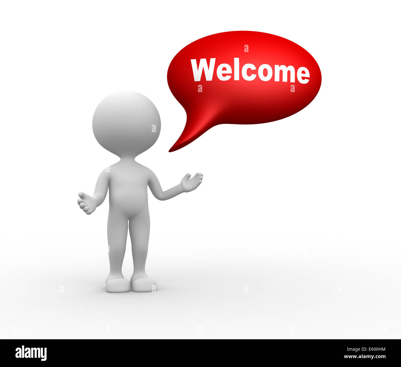 Bubble hello word icon illustration hi-res stock photography and images ...