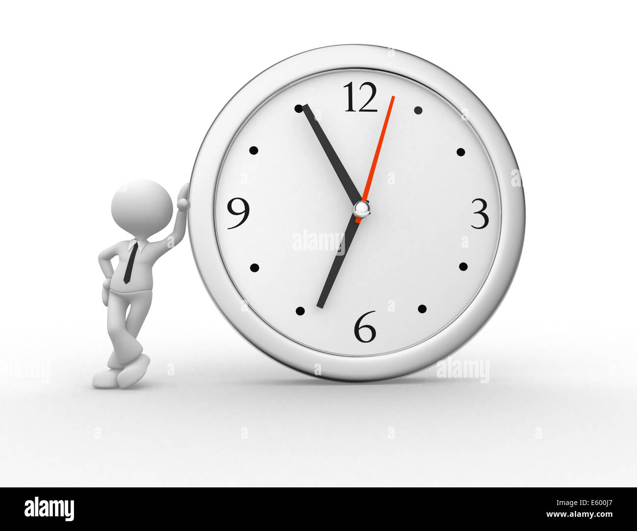 Clock face character hi-res stock photography and images - Alamy