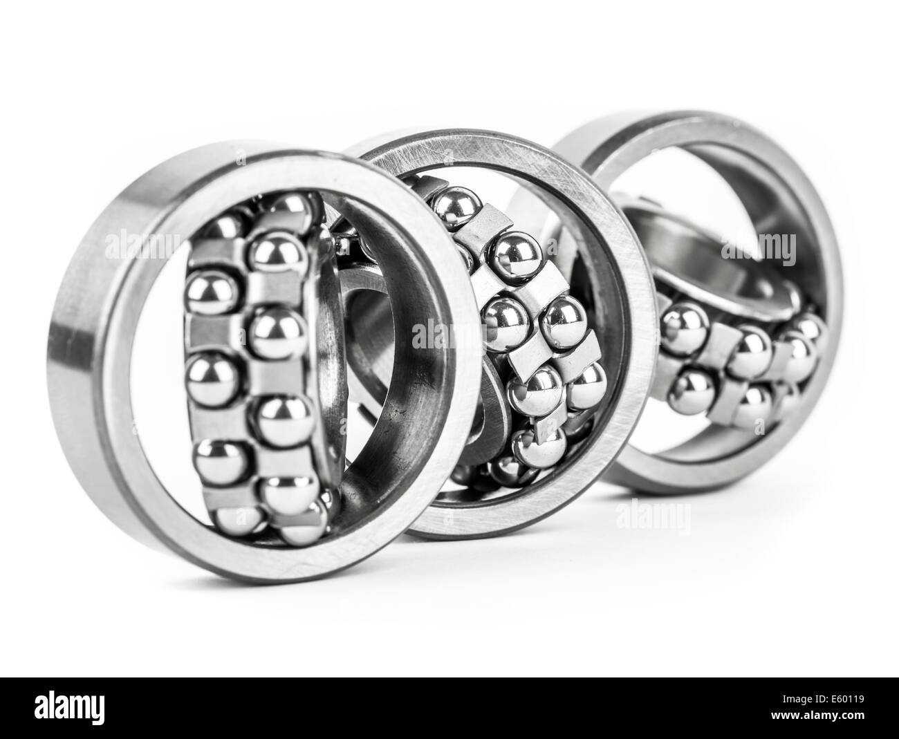 Ball bearing isolated on white background Stock Photo - Alamy