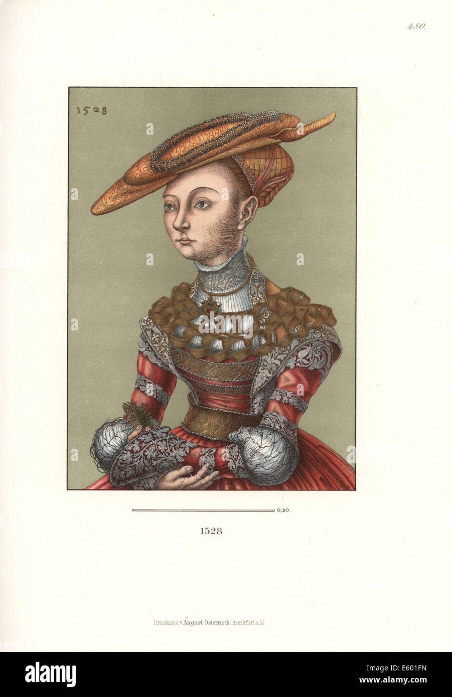 Portrait of a lady, 1528 Stock Photo - Alamy