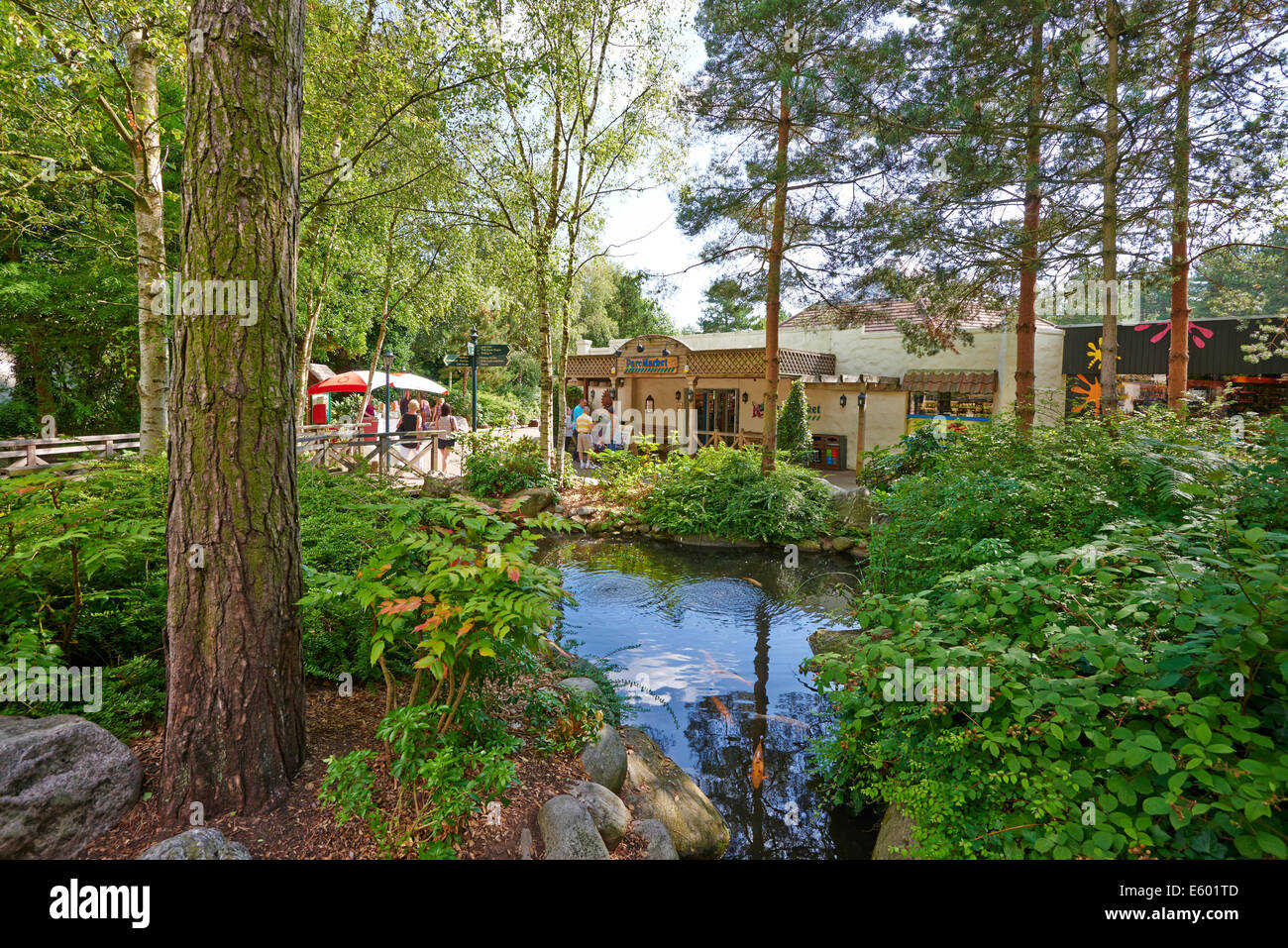 Parc Market A Small Shop At Center Parcs Sherwood Forest UK Stock Photo ...