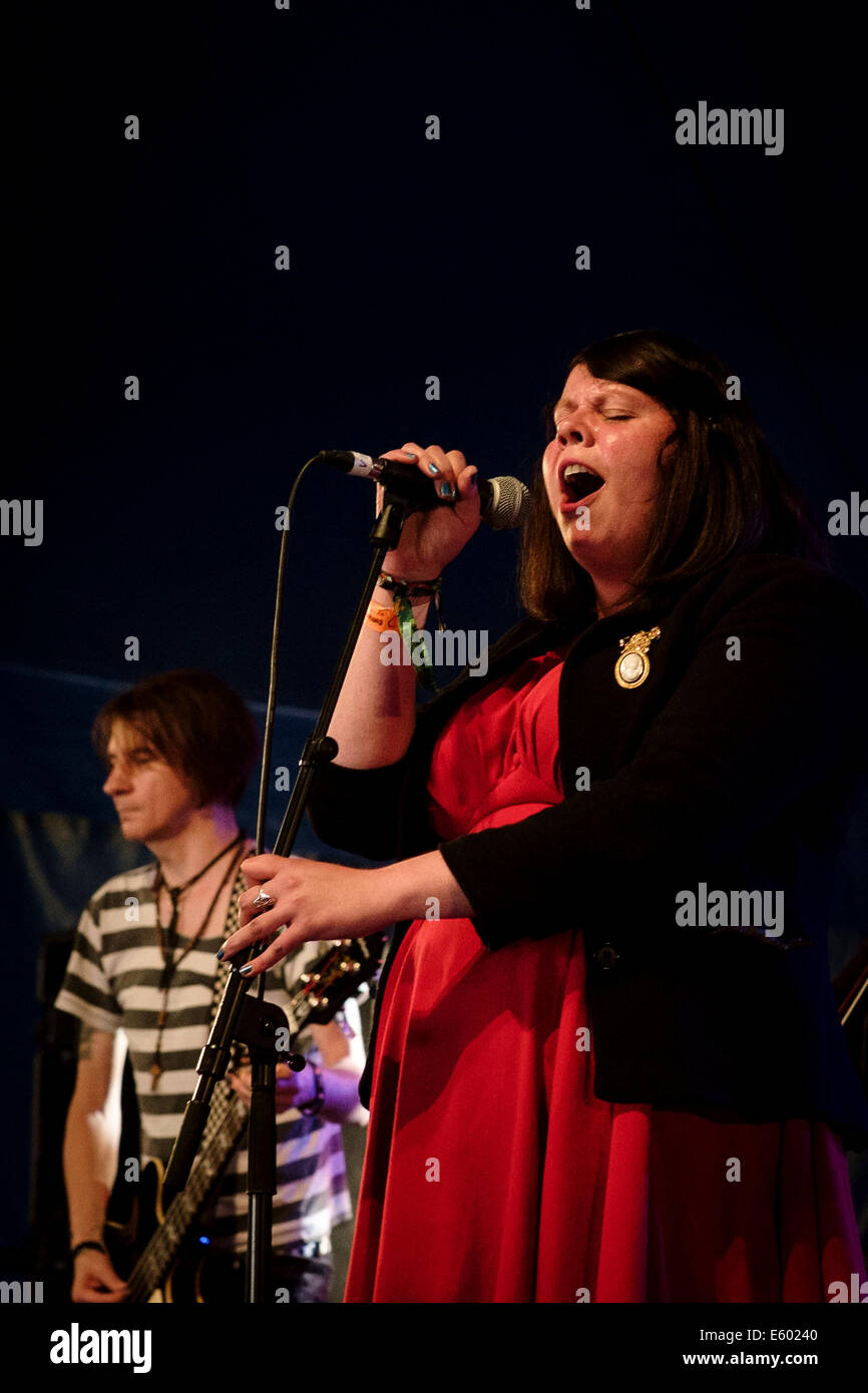 Beauly, Scotland, UK. 9th August, 2014. Trongate Rum Riots performs at ...