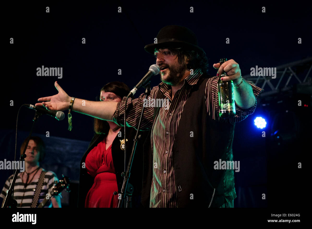 Beauly, Scotland, UK. 9th August, 2014. Trongate Rum Riots performs at ...