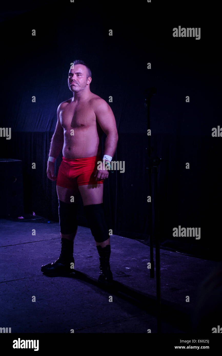 Beauly, Scotland, UK. 9th August, 2014. Professional British Wrestling ...