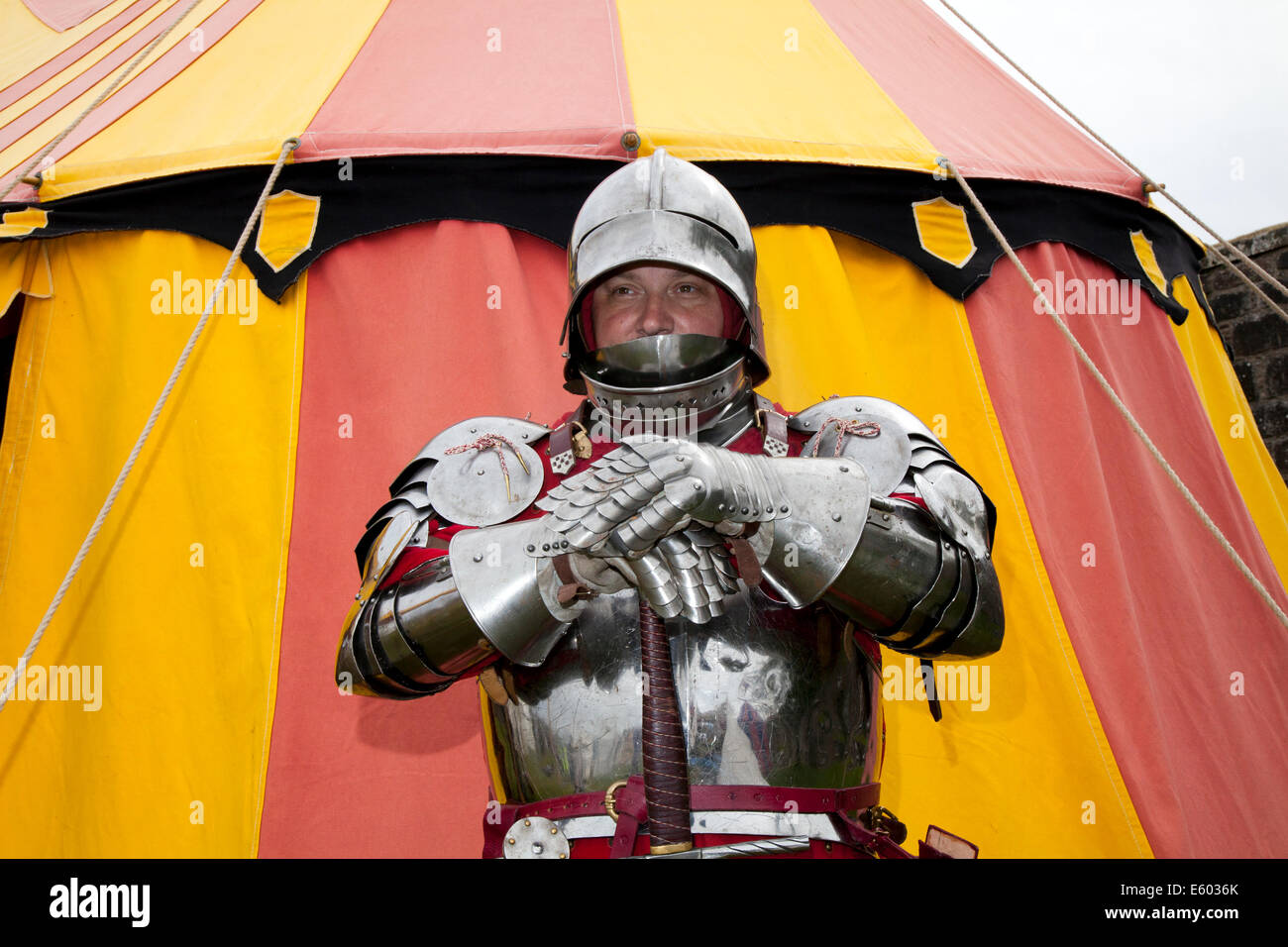 Scottish reenactor Fort George, Ardesier, Invernesshire, UK 9th Aug ...