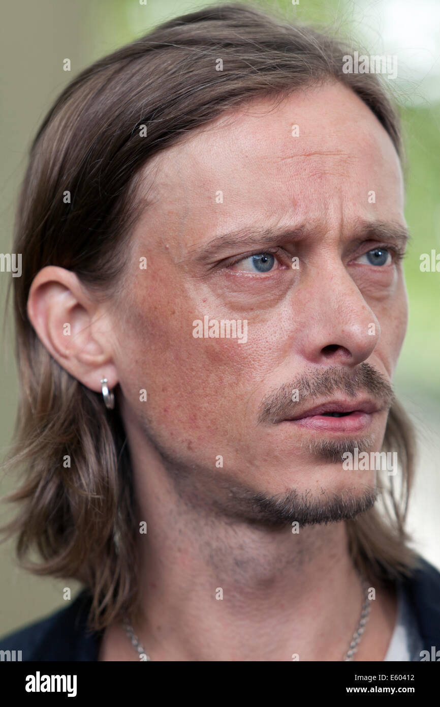 Mackenzie Crook, actor and author, at the Edinburgh Book Festival, 9th ...