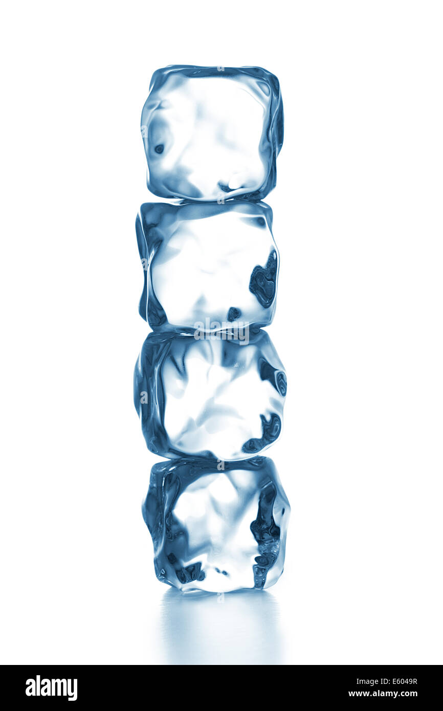 Texture melting ice on Cut Out Stock Images & Pictures - Alamy
