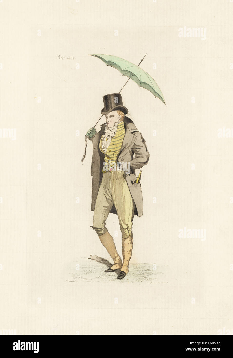 English dandy 1802 hi-res stock photography and images - Alamy