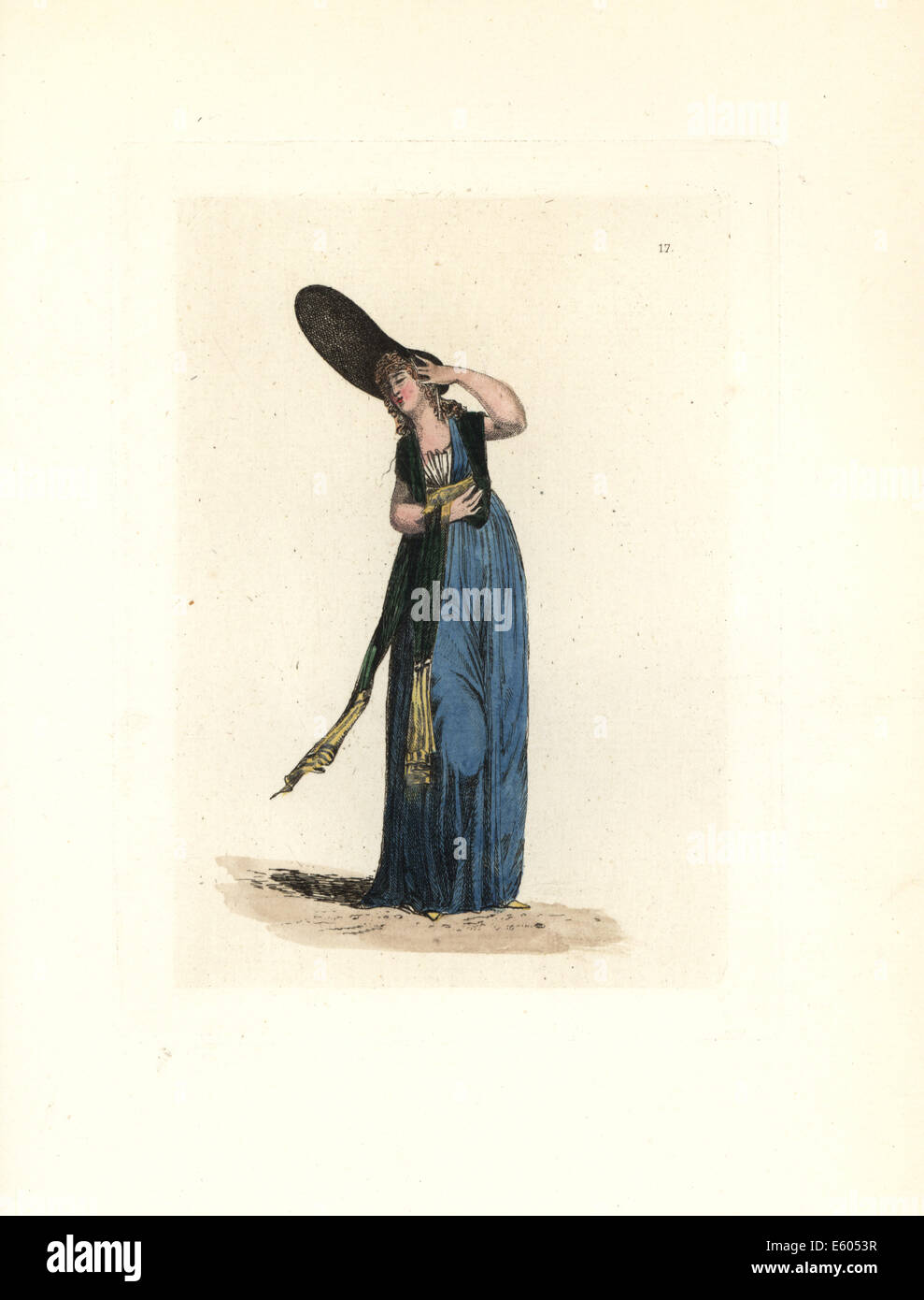 Costume of Madame Tuffier, merveilleuse Stock Photo - Alamy