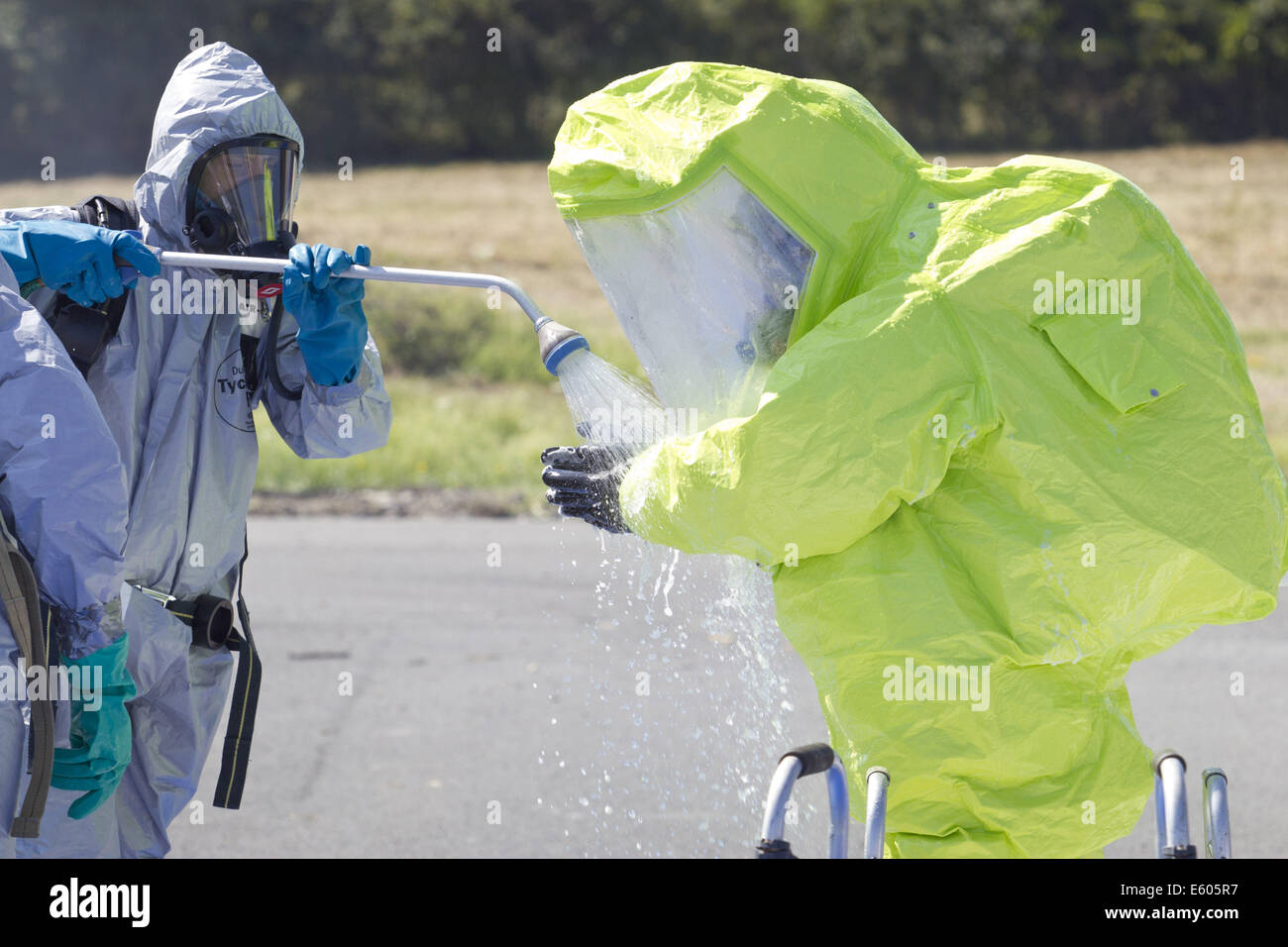 New Hampton, New York, USA. 9th Aug, 2014. A member of the Orange ...
