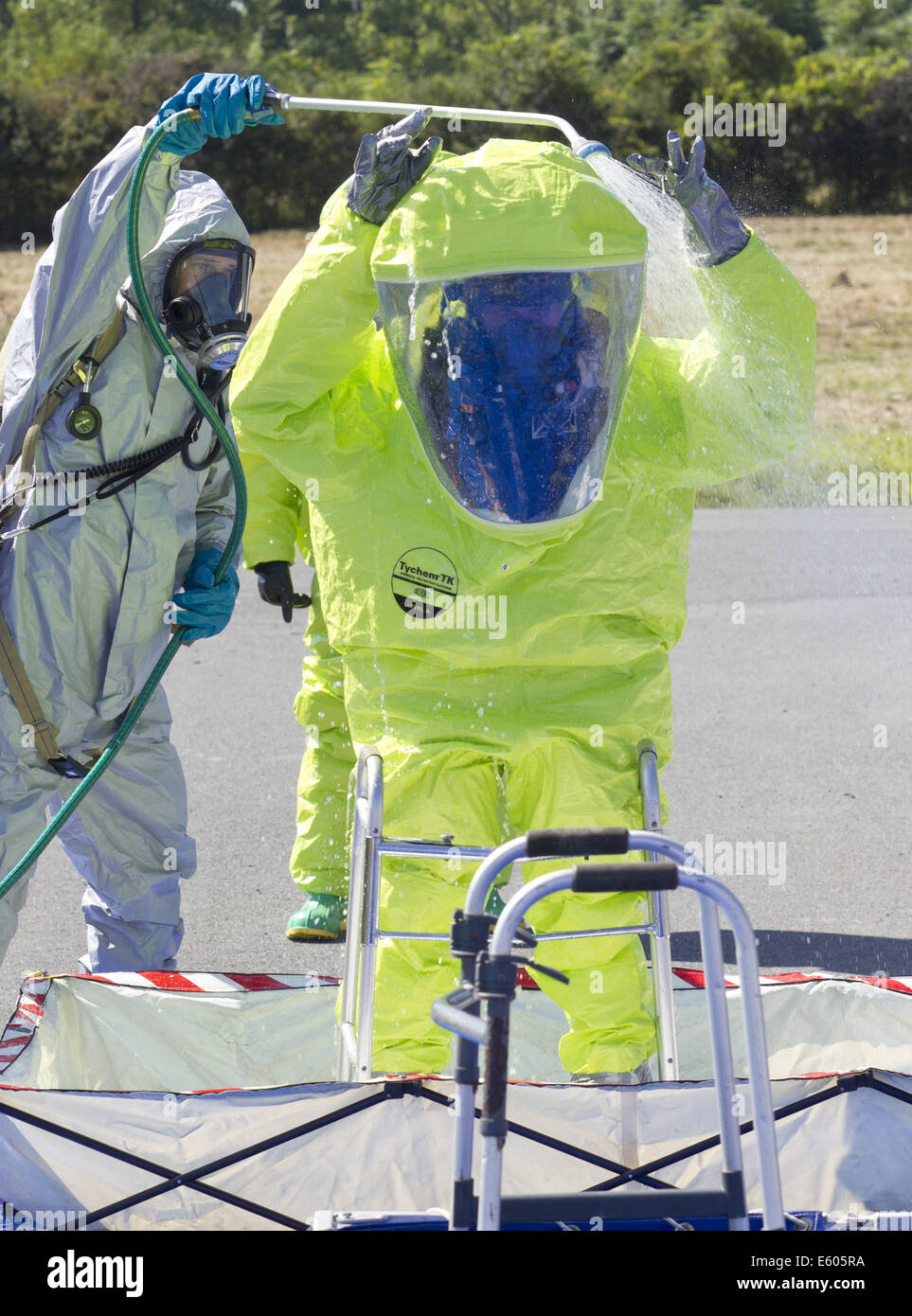 New Hampton, New York, USA. 9th Aug, 2014. A member of the Orange ...