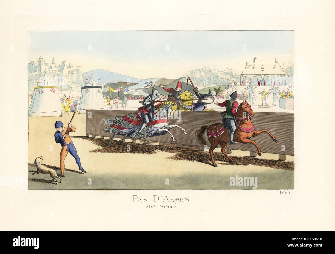 Mounted knight of the 12th century hi-res stock photography and images ...