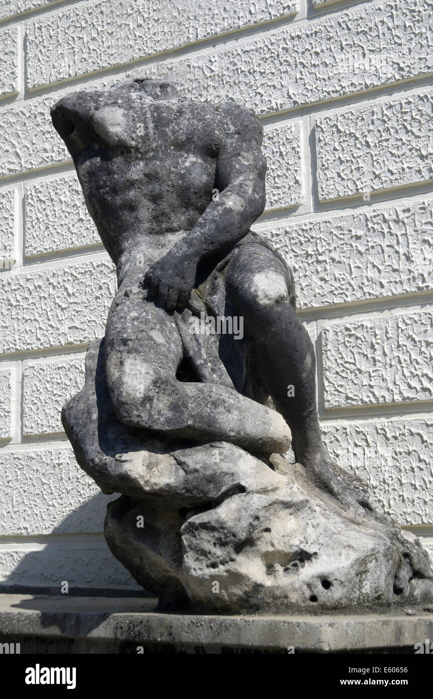 Headless Women Sculpture in front of State Archives in Rijeka,Croatia ...