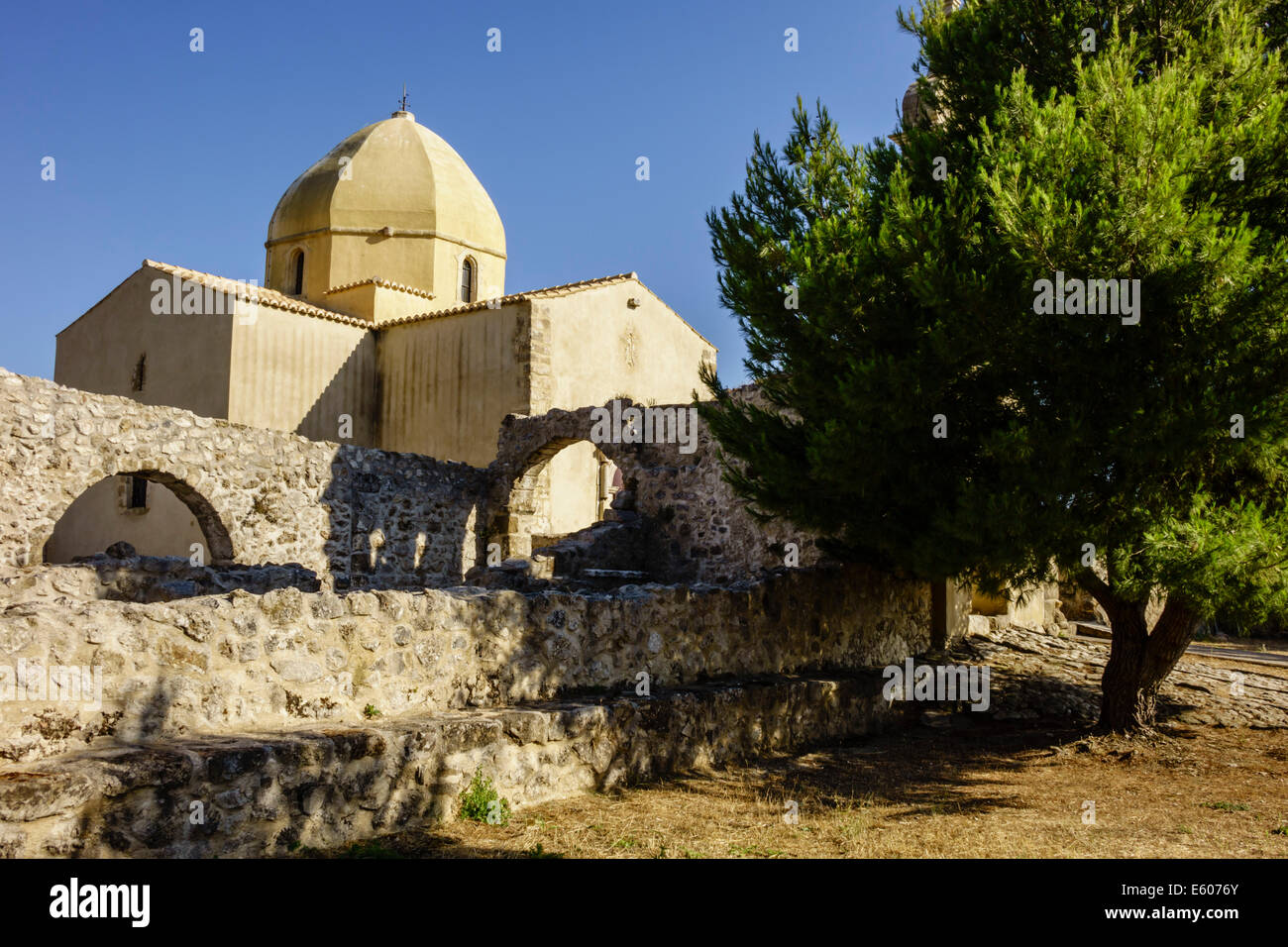Zante, Greece - the Monastery of St Dyonisos on Mount Skopos, Vassiliki ...